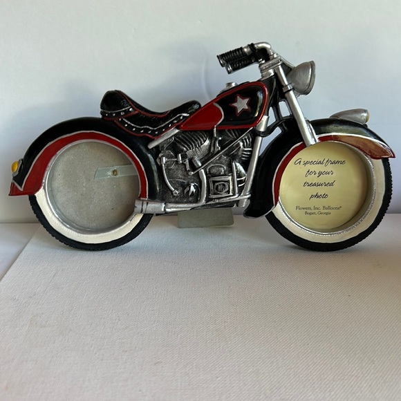Flowers, Inc | Accents | Motorcycle Picture Frame | Poshmark